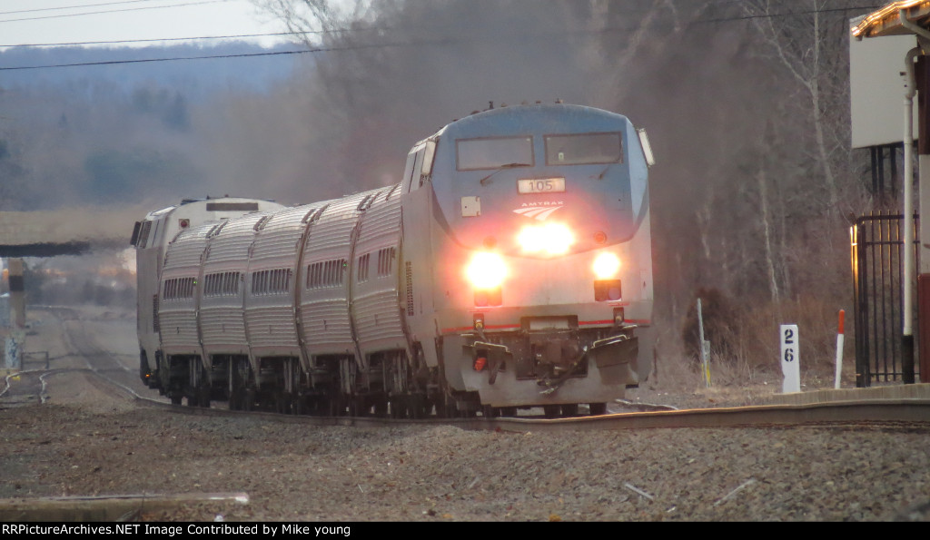 Amtrak P055 Vermonter